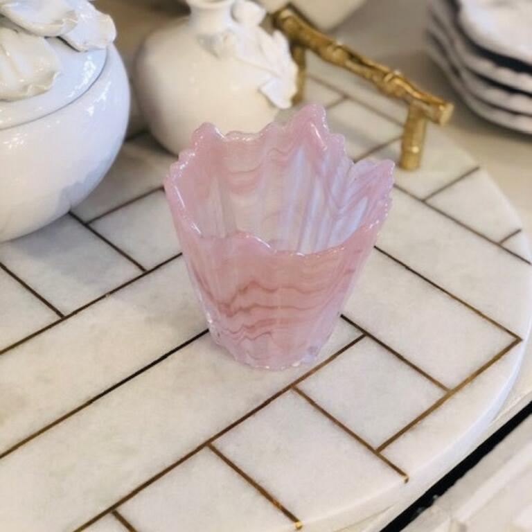Alabaster Stone Votive Candle Holders