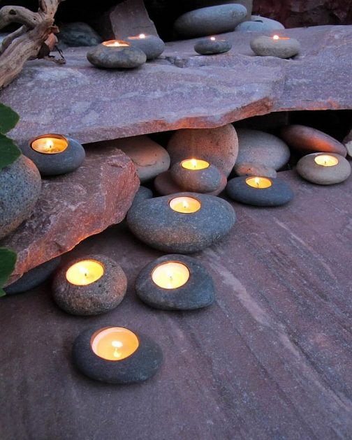 The Spiritual Elegance and Home Décor Marvel of Stone Votive Candle Holders