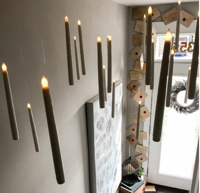 Re-create the Magical World of Harry Potter with Floating Candles